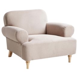 Beliani SESSEL Taupe Kiberg