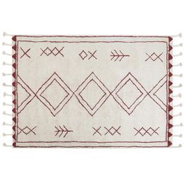 Beliani KURZFLOR-TEPPICH Kenitra 200/140 cm