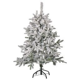 Beliani WEIHNACHTSBAUM 120 cm Wei&szlig; Tomichi