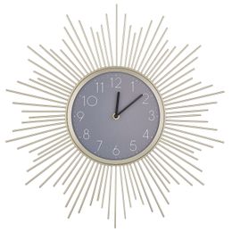 Beliani WANDUHR Metall gold/grau Solura