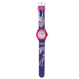 Quarzuhr Scout "Crystal", lila (lila, wei&szlig;, blau), Armbanduhren, Kinder, Quarzuhr, Armbanduhr, Kinderuhr, M&auml;dchen, Einhorn, Geschenk, Geburtstag