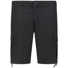 Jack & Jones Herren Gro&szlig;e Gr&ouml;&szlig;en | Jack&Jones Cargo-Shorts aus reiner Baumwolle Farbe schwarz Gr&ouml;&szlig;e: W40