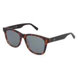 Gant GA00003 | Herren-Sonnenbrille | Fassung: Vollrand, Eckig, Acetat, Havanna Rot | Glasfarbe: Gr&uuml;n