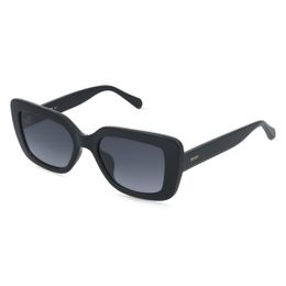 Fossil FOS 3181/S | Damen-Sonnenbrille | Fassung: Vollrand, Cat Eye, Propionat, Schwarz | Glasfarbe: Grau