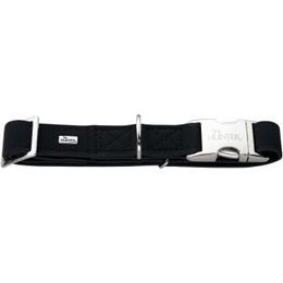 Hunter Hundehalsung softie alu strong schwarz M