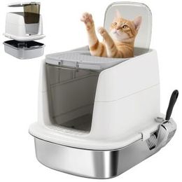 PawHut Katzentoilette Katzentoilette