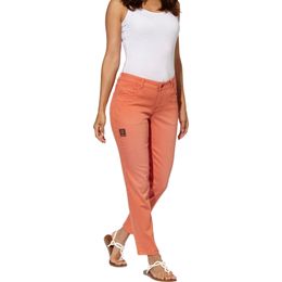 CR&Eacute;ATION L Damen 5-Pocket-Jeans papaya Gr&ouml;&szlig;e 38