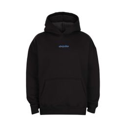 Kapuzensweatshirt DROPSIZE "Dropsize DROPSIZE CLO HOODIE", Herren, Gr. M, schwarz, 70% Baumwolle, 30% Polyester, bedruckt, Rundhals, Sweatshirts