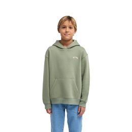 Sweatshirt Billabong "Arch Po", Jungen, Gr. 12(148-156cm), gr&uuml;n (sea spray), Obermaterial: 55% Baumwolle, 25% Baumwolle, 20% Polyester., Sweatshirts Sweatshirt