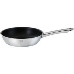 R&ouml;sle Bratpfanne R&Ouml;SLE "MOMENTS", silber (silberfarben), B:21,5cm H:7,5cm L:40cm &Oslash;:20cm, Pfannen, Bratpfanne, &Oslash; 20 cm, mit Antihaftversiegelung, sp&uuml;lmaschinengeeignet, Induktion