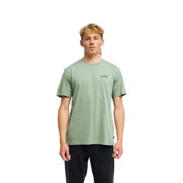 T-Shirt Billabong "Arch Wave", Jungen, Gr. L, sea spray, Obermaterial: 100% Baumwolle., Shirts T-Shirt