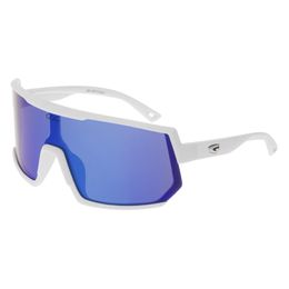 Unisex Polarisierte UV400 Fahrradsonnenbrille mit Antibeschlag-Spiegel-Hydrophoben Linsen