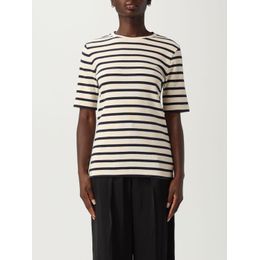 Jil Sander Gestreiftes Kurzarm-T-Shirt