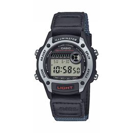 Chronograph, schwarz (schwarz, grau, schwarz, grau), CASIO TIMELESS COLLECTION, Armbanduhren, Herren, Chronograph, Quarzuhr, Armbanduhr, Damenuhr, Herrenuhr, digital