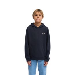 Sweatshirt Billabong "Arch Po", Jungen, Gr. 12(148-156cm), blau (schwarz), Obermaterial: 55% Baumwolle, 25% Baumwolle, 20% Polyester., Sweatshirts Sweatshirt
