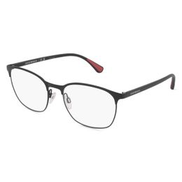 Emporio Armani EA1114 Brille Herren | Fassung: Vollrand, Oval, Schwarz Matt