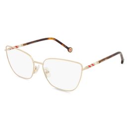 Carolina Herrera 0098 Brille Damen | Fassung: Vollrand, Cat Eye, Gold Havanna