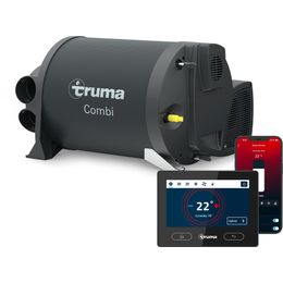 Truma Combi 4 E Fl&uuml;ssiggas- und Elektroheizung 230 V mit 10 Liter Warmwasserbereiter und iNet X Panel 2 Leistung 4000 W - Gas-Einbauheizungen