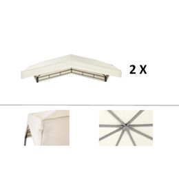 Tepro 2x Pavillonbespannung Marabo - versch. Farben