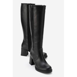 Lensa Leder Blockabsatz Stiefel (Damen)