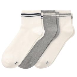 VanVaan 3 Paar Herren Sneaker-Socken kn&ouml;chelhoch