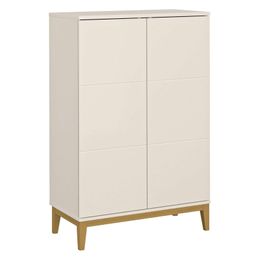 Highboard OTTO HOME "Maryd", kaschmir, wot, B:80cm H:121cm T:41cm, Holzwerkstoff, MDF, Sideboards, Highboard, Hochkommode mit Untergestell in Holzoptik