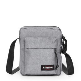 Schultertasche Eastpak "ARCADE MINI BAG", Damen, Gr. B/H/T: 18,5cm x 21,5cm x 7cm, grau, Polyester, unifarben, Taschen Schultertasche, Umh&auml;ngetasche mit Rei&szlig;verschlussf&auml;chern und gro&szlig;em Steckfach