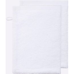w&auml;schepur Handtuch W&Auml;SCHEPUR Gr. 1, wei&szlig;, B:50cm L:100cm, 100% Baumwolle, Handt&uuml;cher