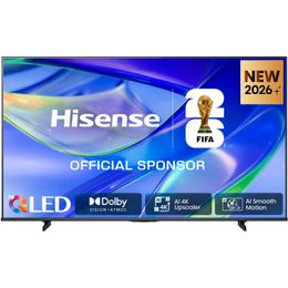 HISENSE QLED-Fernseher "75E7S", Energieeffizienz: E (A-G), schwarz, 75 &Prime;, Fernseher