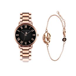 Quarzuhr AMELIA PARKER "SAB6-2", rose gold, Armbanduhren, Damen, Quarzuhr