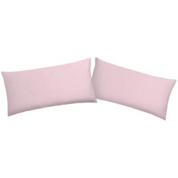 Kissenbezug OTTO HOME "Desner 100% Microfaser, extra weich, allergikerfreundlich", rosa, B:40cm L:80cm, Microfaser, Obermaterial: 100% Polyester, Kissenbez&uuml;ge, Kissenbezug, uni Kissenh&uuml;lle, Premium Qualit&auml;t, schnell trocknend, pflegeleicht