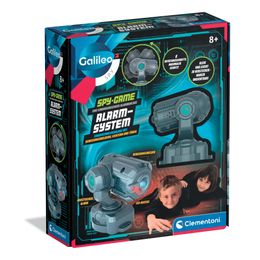 Experimentierkasten Clementoni "Galileo Spy, Alarm-System", wei&szlig;, neutral, Experimentierk&auml;sten, Kinder, mit Bewegungsmelder, Lampe und Alarmsirene