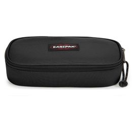 Schreibger&auml;teetui Eastpak "OVAL SINGLE", Kinder, schwarz, Polyester, Schreibger&auml;teetuis, Schulm&auml;ppchen, Federm&auml;ppchen im praktischen Design und Logo-Patch