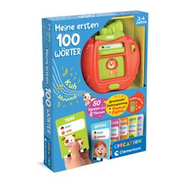 Spiel Clementoni "Education, Meine ersten 100 W&ouml;rter", bunt, Spiele, Kinder