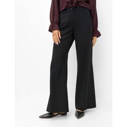 Brax Damen Jogginghose "Style MAINE"schwarz, Gr. 84, Web, 53% Polyester, 43% Schurwolle, 4% Elasthan, Hosen