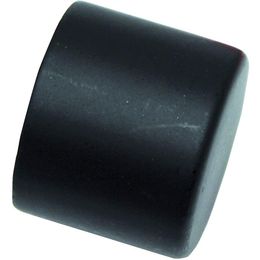 Gardinenstangen-Endst&uuml;ck Gardinia "Memphis", schwarz, L:1,8cm, Gardinenstangenendst&uuml;cke, Gardinenstangen-Endst&uuml;ck, Serie Einzelprogramm Memphis &Atilde;&tilde; 16 mm