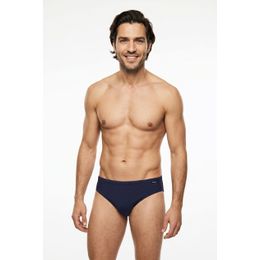 Badeslip Bruno Banani "Mini Wave Line 2.0 Swim", Herren, Gr. S (4), N-Gr, blau (marine), Elasthan, Polyamid, unifarben, Badehosen, mit seitlicher Logopr&auml;gung