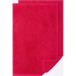w&auml;schepur Handtuch W&Auml;SCHEPUR Gr. 1, rot, B:50cm L:100cm, 100% Baumwolle, Handt&uuml;cher