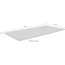 Einlegeboden Rauch "Rauch Stauraum-Erweiterung f&uuml;r Dreht&uuml;renschr&auml;nke", beige (leinenoptik hell), B:98cm H:2,2cm T:50cm, Holzwerkstoff, Einlegeb&ouml;den, Einlegeboden, Mehr Platz im Kleiderschrank: 98 cm Einlegeboden von Rauch