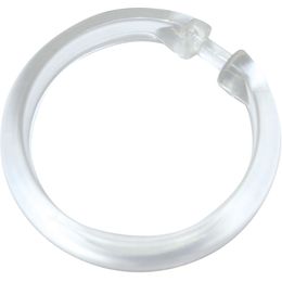 Gardinenring Gardinia "offen Kunststoff", transparent, B:1cm &Oslash;:4,8cm, Kunststoff, Gardinenbefestigungen, Serie Spannstange &Atilde;&tilde; 48 mm