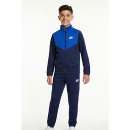 Jogginganzug Nike Sportswear "NKN NSW LIFESTYLE ESSNETIALS", Jungen, Gr. 5, midnight navy, Obermaterial: 100% Polyester, Sportanz&uuml;ge Jogginganzug, zweiteiliger Anzug