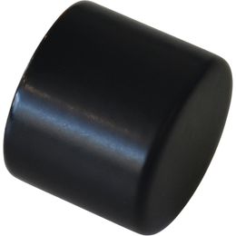 Gardinenstangen-Endst&uuml;ck Gardinia "Endkappe" Gr. 1, schwarz (schwarz, matt), 2 Stk., Gardinenstangenendst&uuml;cke, Gardinenstangen-Endst&uuml;ck, Serie Einzelprogramm Chicago &Atilde;&tilde; 20 mm