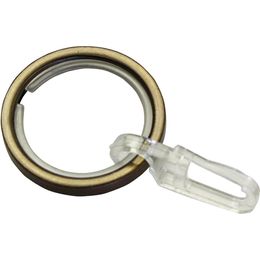 Gardinenring Gardinia "Chicago", braun (bronzefarben), &Oslash;:2cm, Metall, Gardinenbefestigungen, Serie Einzelprogramm Chicago &Atilde;&tilde; 20 mm