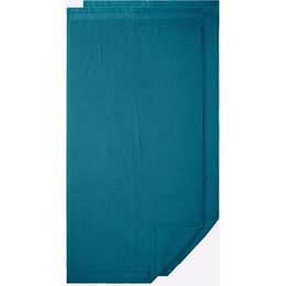 w&auml;schepur Handtuch W&Auml;SCHEPUR Gr. 1, aquapetrol, B:50cm L:100cm, 100% Baumwolle, Handt&uuml;cher
