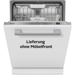 Miele vollintegrierbarer Geschirrsp&uuml;ler "G 5856 SCVi XXL Active Plus", Energieeffizienz: A (A-G), silber (wei&szlig;), B:59,8cm H:84,5cm T:55cm, Geschirrsp&uuml;ler