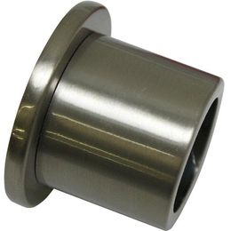 Sch&ouml;ner Wohnen Kollektion Gardinenstangenhalter "Wandlager f&uuml;r &Atilde;&tilde; 20 mm", silber (edelstahl, optik), SCH&Ouml;NER WOHNEN-KOLLEKTION, Gardinenstangenhalterungen, Serie Einzelprogramm Leon &Atilde;&tilde; 20 mm