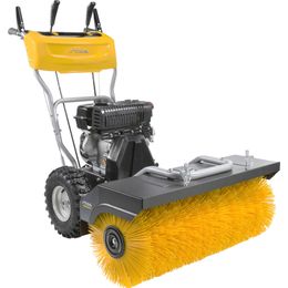 STIGA GARDEN Kehrmaschine "SWS 600 G", gelb, B:60cm H:113cm L:144cm, Einachser, Radantrieb, 6 Vorw&auml;rts- und 2 R&uuml;ckw&auml;rtsg&auml;nge