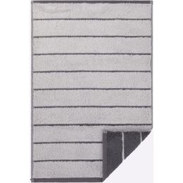 Caw&ouml; Handtuch CAW&Ouml; Gr. 1, bunt (grau), B:50cm L:100cm, 100% Baumwolle, Handt&uuml;cher