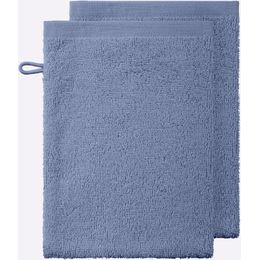 w&auml;schepur Handtuch W&Auml;SCHEPUR Gr. 1, taubenblau, B:50cm L:100cm, 100% Baumwolle, Handt&uuml;cher