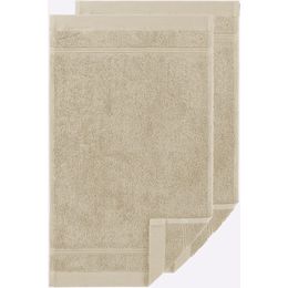 Handtuch Ross Gr. 5, beige, B:30cm L:50cm, 100% Baumwolle, Handt&uuml;cher
